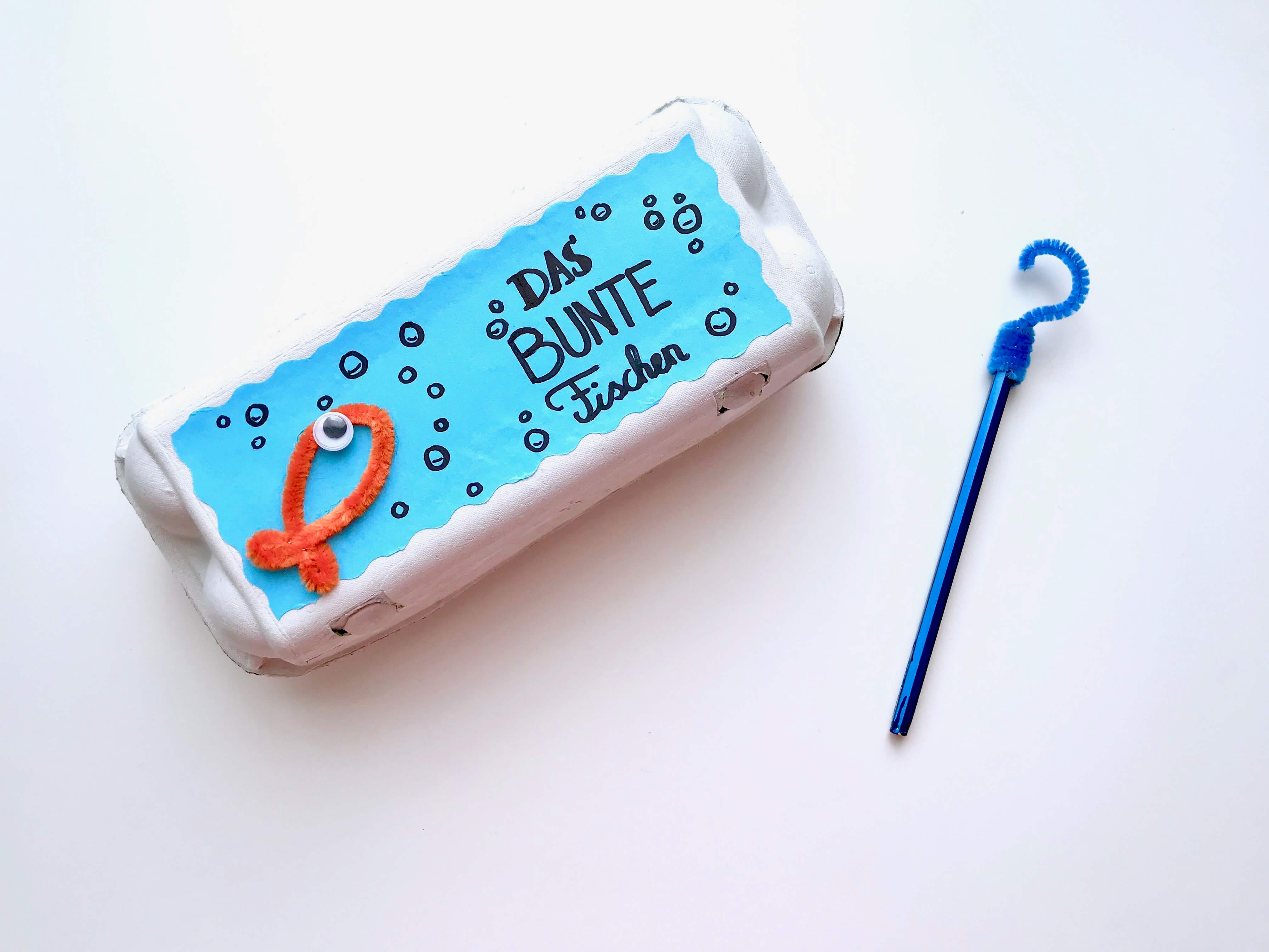 Das bunte Fischen – Kleines DIY-Angelspiel